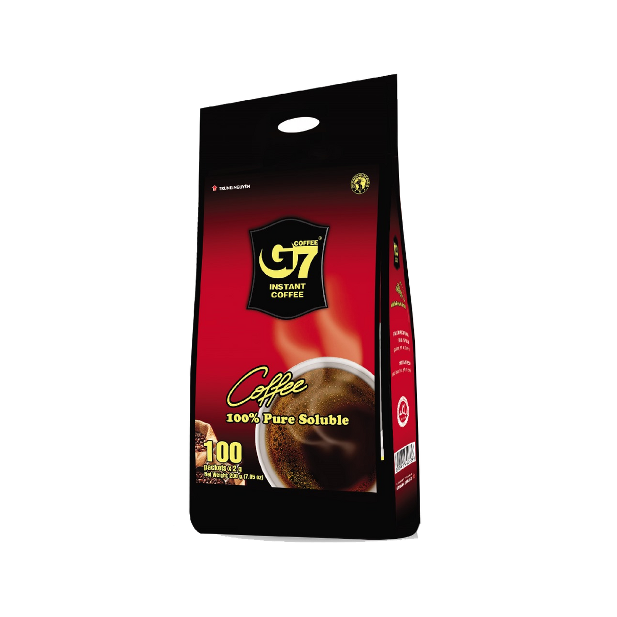 Caja de Café Instantáneo Soluble G7 Pure Black – Trung Nguyên Legend